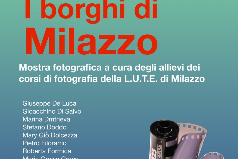 Milazzo. Venerdì 20 ottobre “I borghi di Milazzo” a Palazzo D’Amico ...