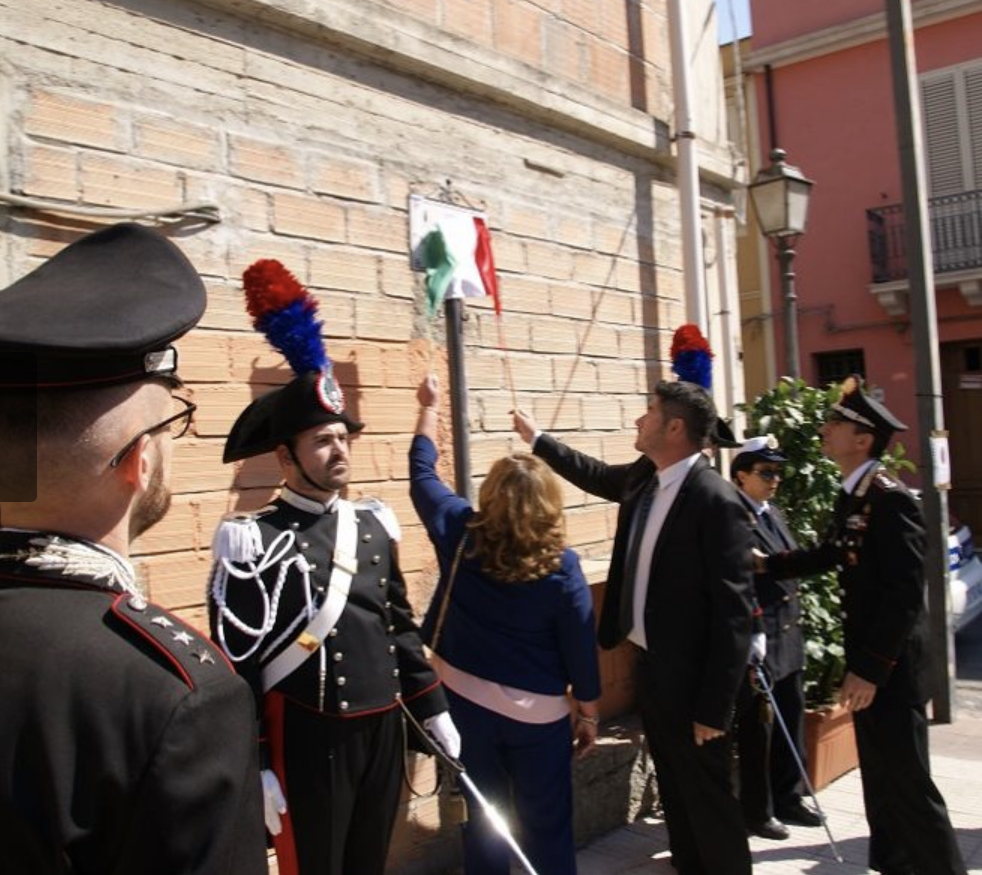 Barcellona pozzo di gotto. Scoperta targa in onore del carabiniere ...
